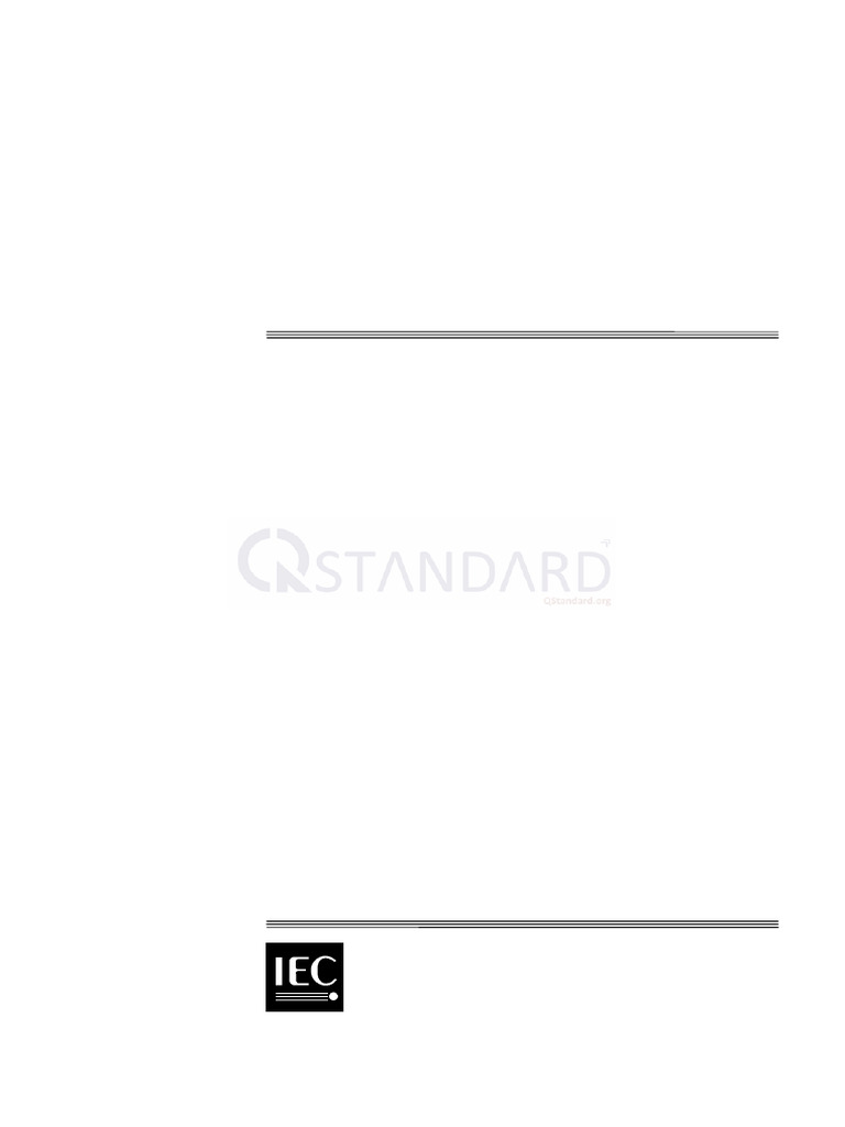 Essais des isolateurs CEI 60168 | PDF | Commission électrotechnique ...