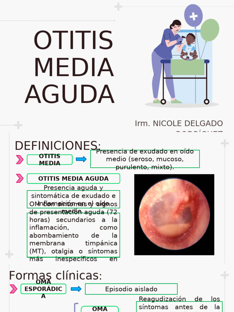 Otitis Media Aguda: Diagnóstico y Tratamiento | PDF ...