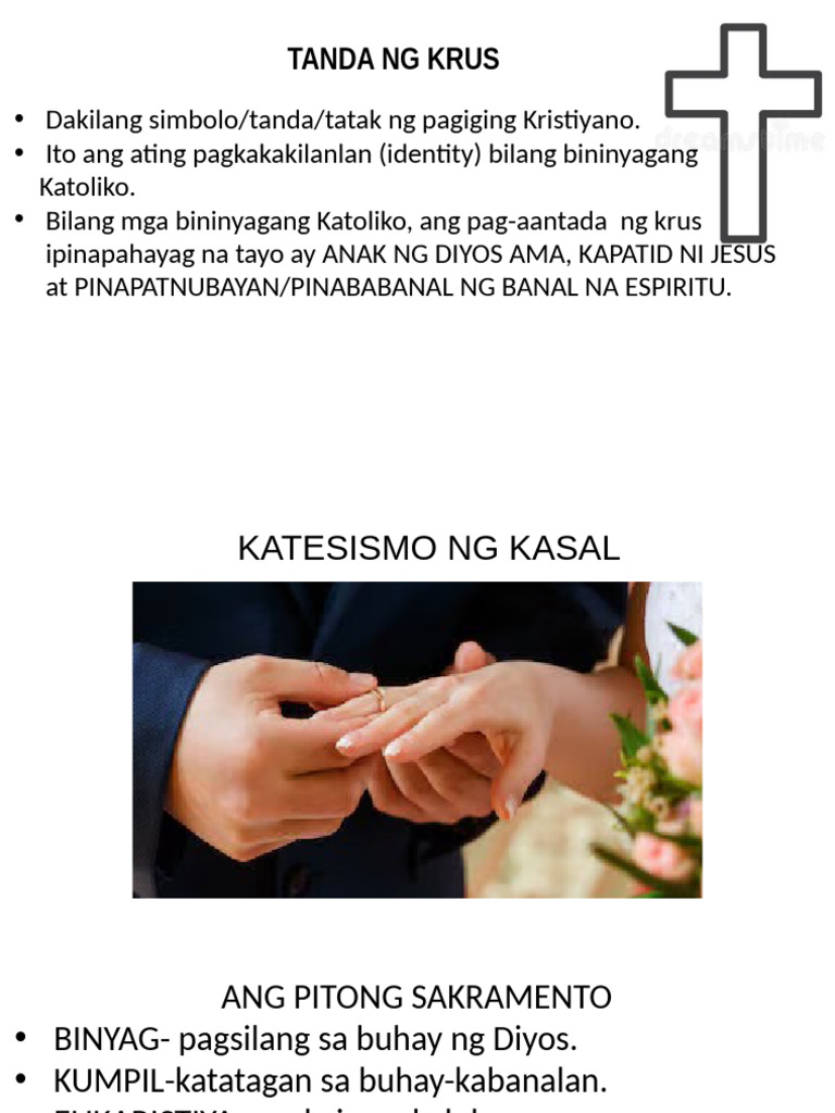 Kasal Katekesis | PDF