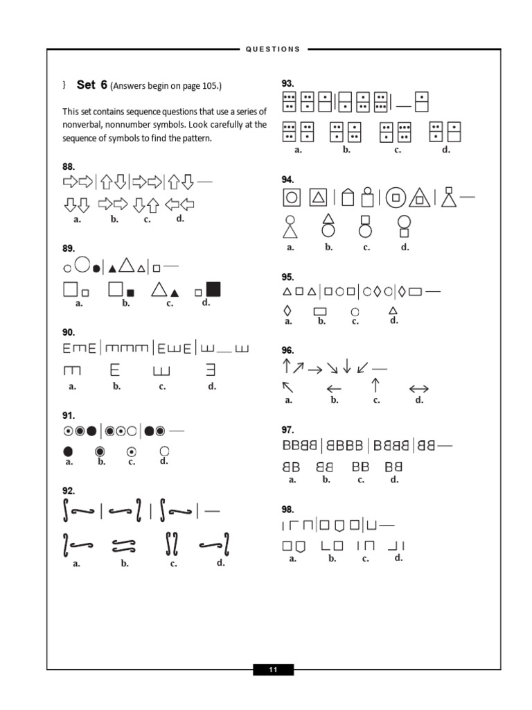 Sequence Logic Problems Set 6 | PDF