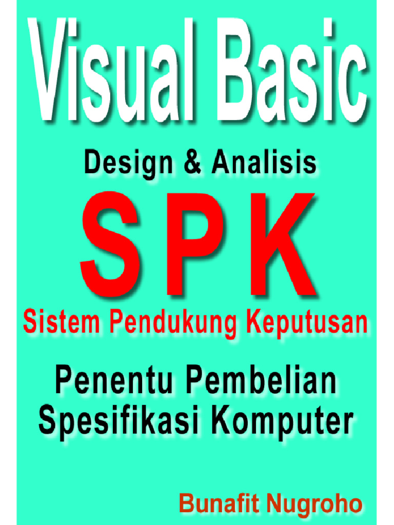 Desain Sistem Informasi Penentuan Spesifikasi Pembelian Komputer - Source Code Visual Basic 6 | PDF