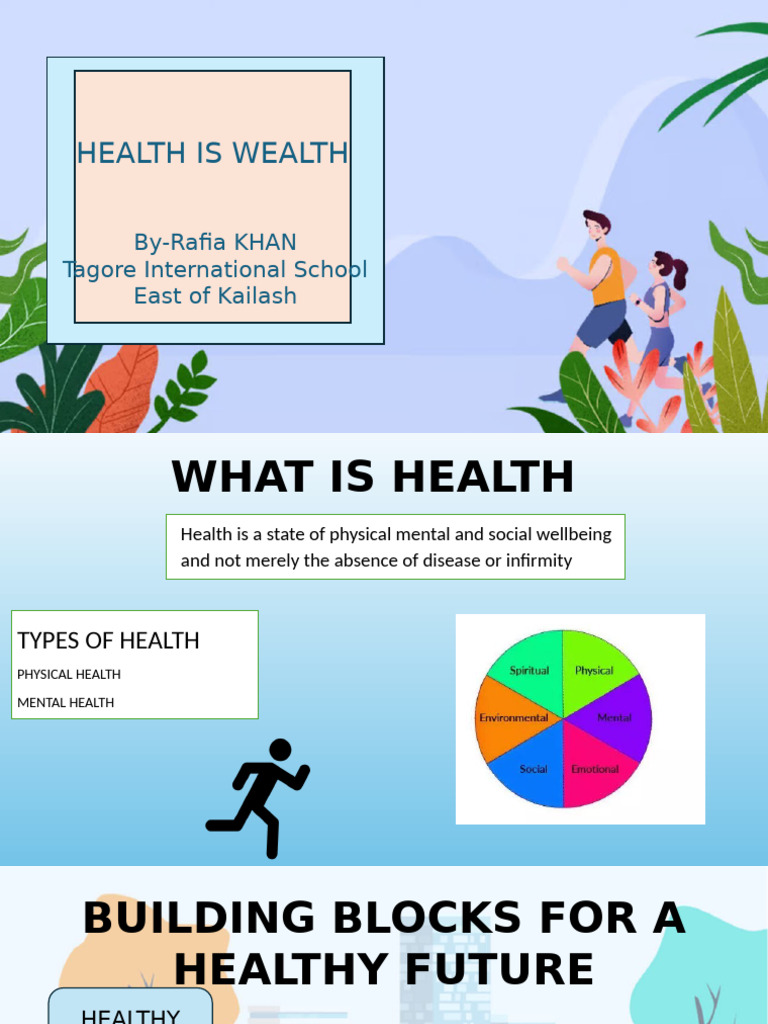 Building Blocks of Health and Happiness | PDF
