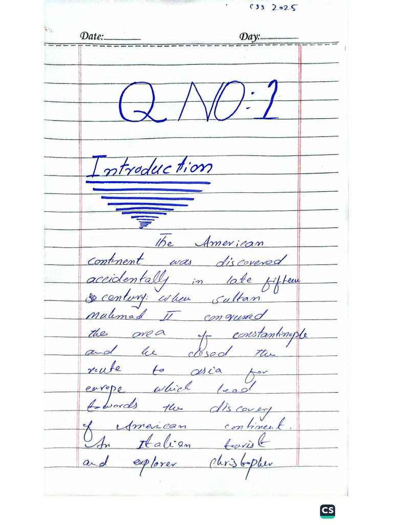 Solved US History CSS 2025 Paper | PDF