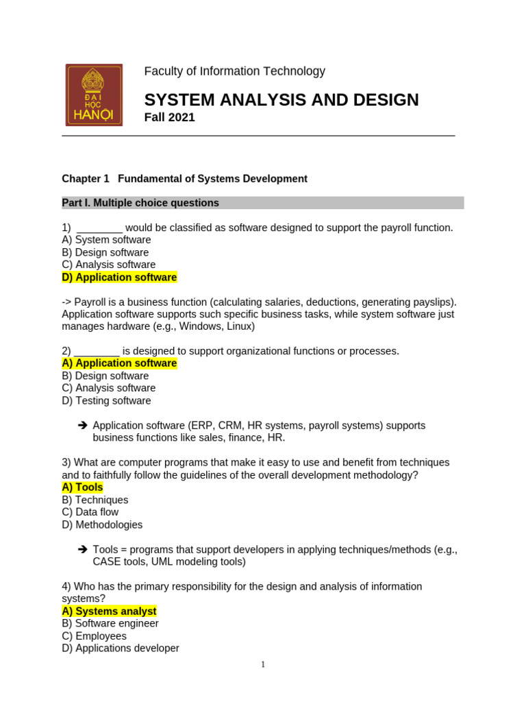 Activity 2 - QnA | PDF | Software Development Process | System