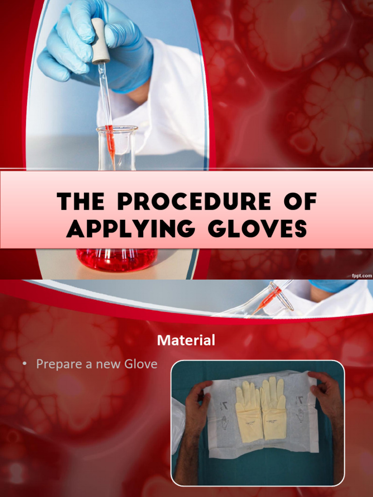 Applying Gloves | PDF