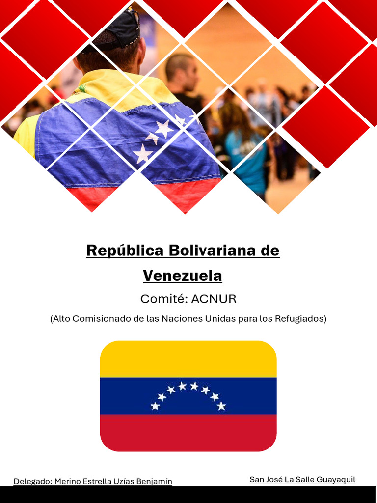 Venezuela y su Compromiso con ACNUR | PDF | Alto Comisionado de las ...