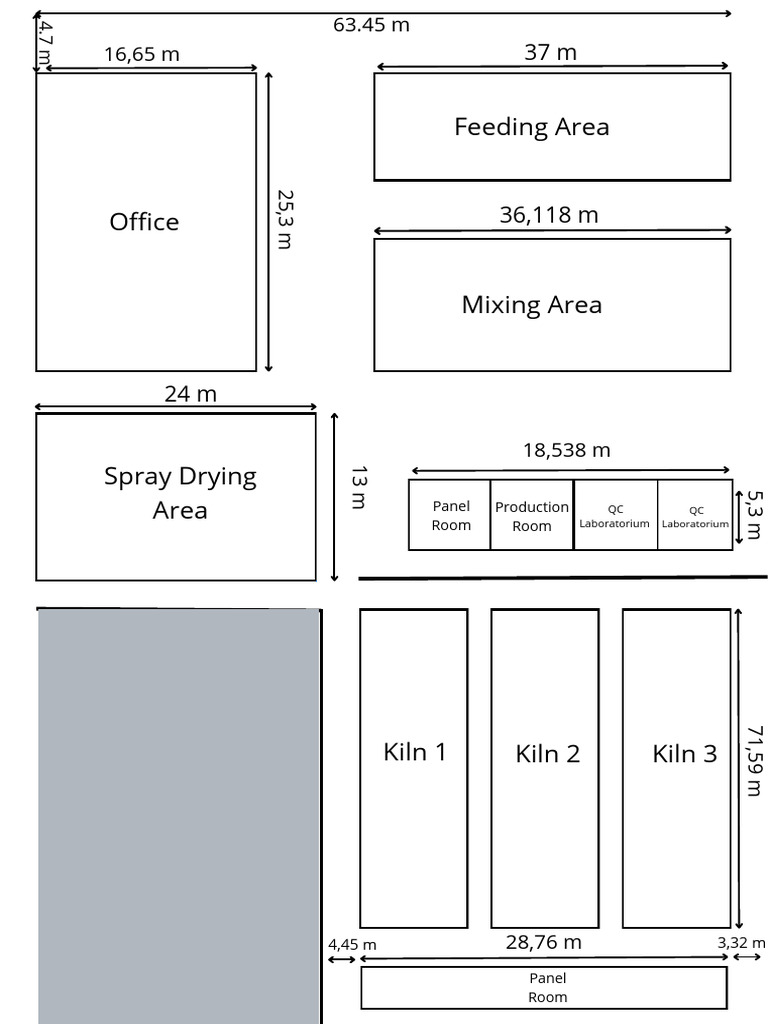 Facility Layout and Dimensions Overview | PDF