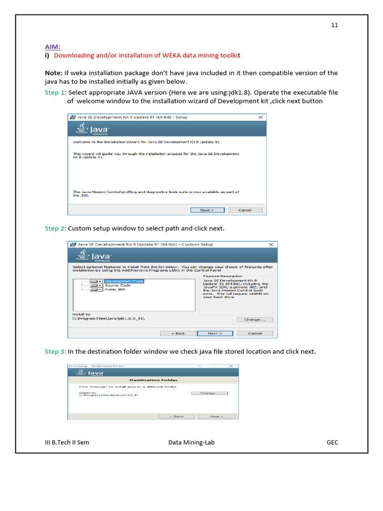 Installing and Using Weka Toolkit | PDF | Graphical User Interfaces ...
