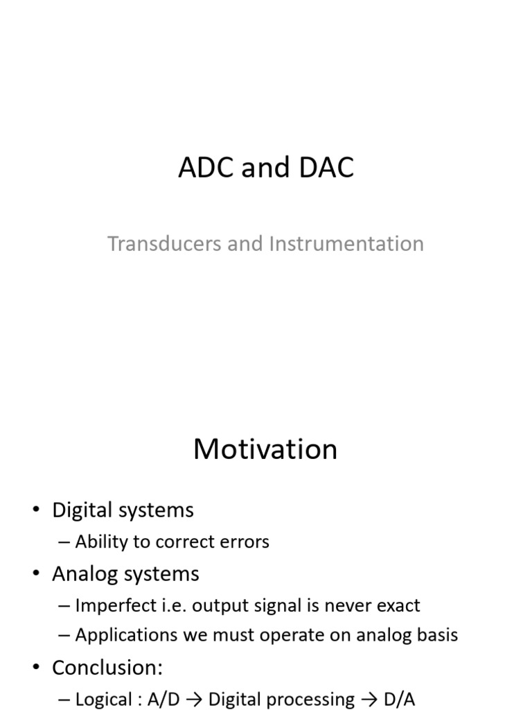 Adc Dac | PDF