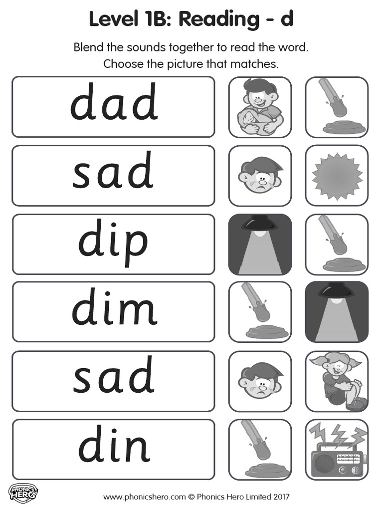 Level 1B - Read - D | PDF