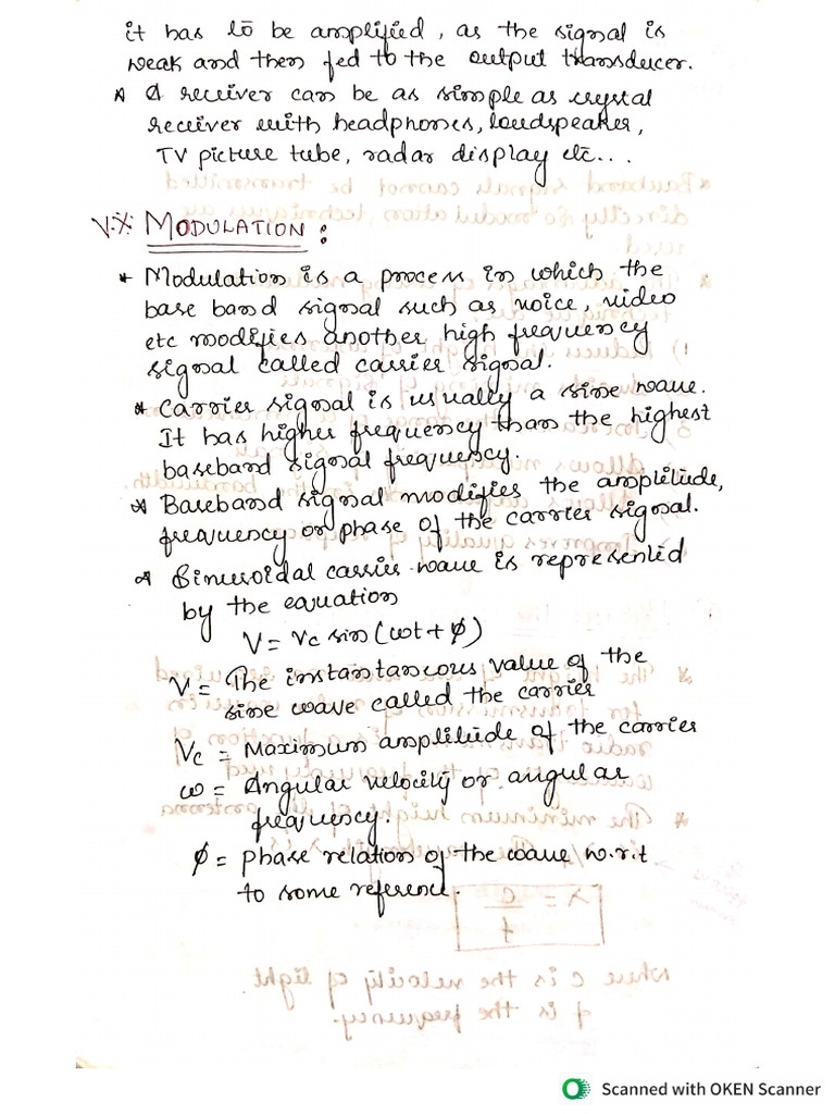 MODULE 5 Communication System | PDF