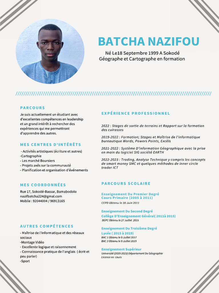 CV Batcha Nazif | PDF
