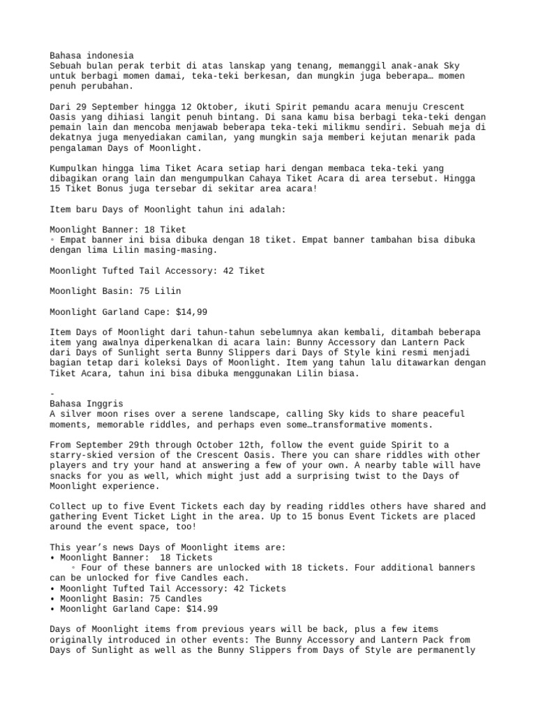 Sky Children of The Light | PDF