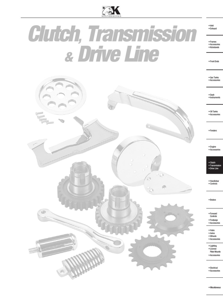 Driveline Information | PDF | Transmission (Mechanics) | Harley Davidson