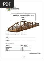 Grade 8 Technology: Structures & Lines | PDF | Beam (Structure ...