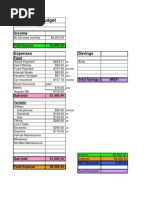 Rich Dad Financial Statement Template | PDF | Expense | Loans