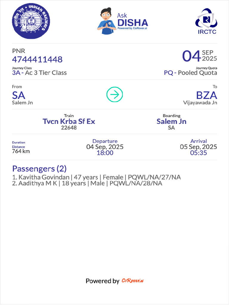 E Ticket | PDF