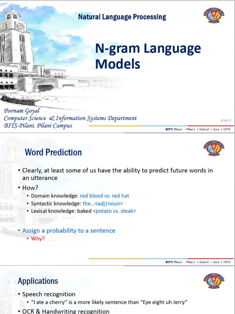 Language Models L3-6 | PDF | Applied Mathematics | Linguistics