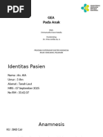 Kode ICD-10 untuk GEA dan Dehidrasi | PDF