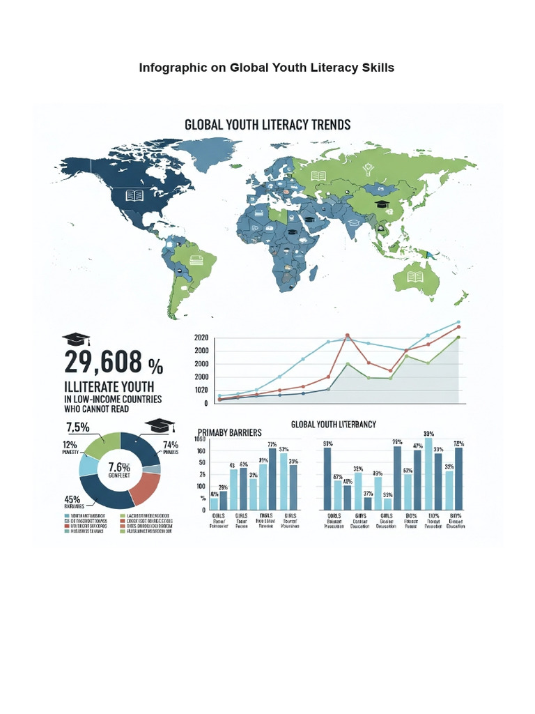 Global Youth Literacy Trends Infographic | PDF