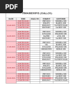 Annual Exam 2024-25 Time Table | PDF