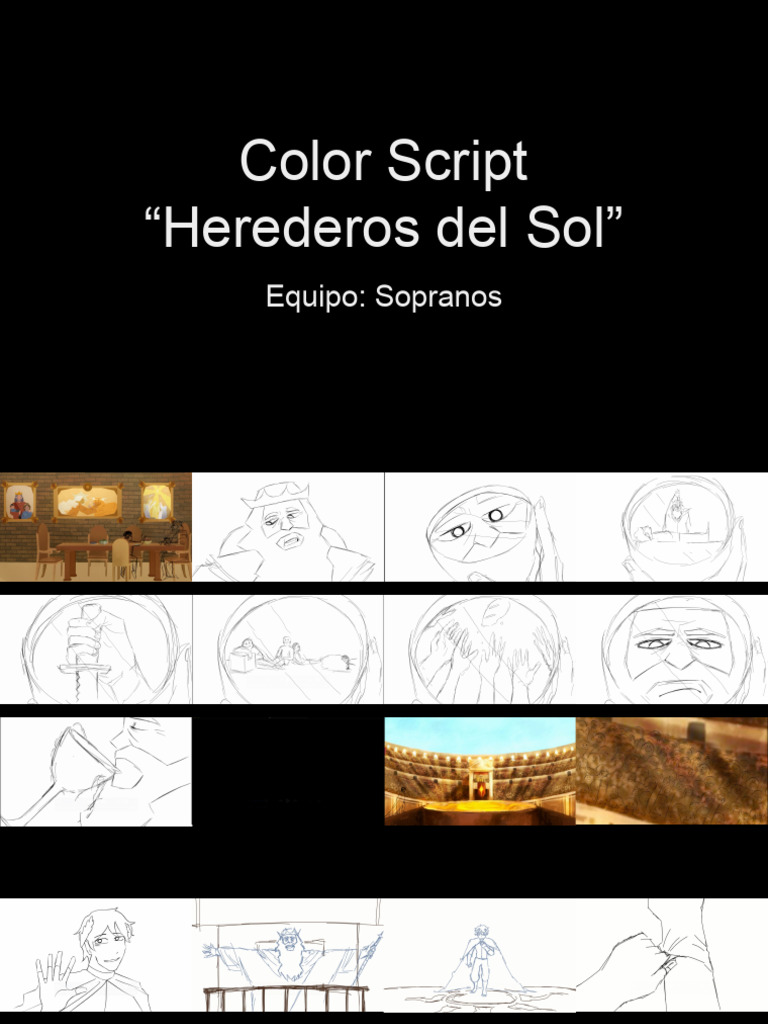 Color Script "Herederos Del Sol" | PDF