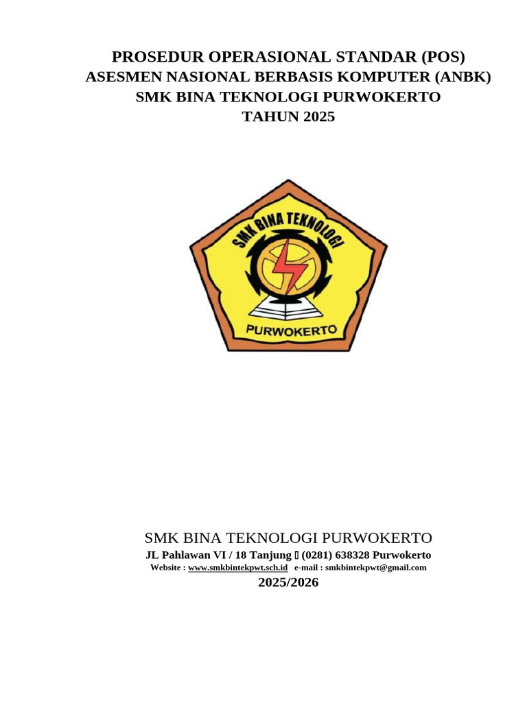 Pos Anbk 2025 2026 | PDF