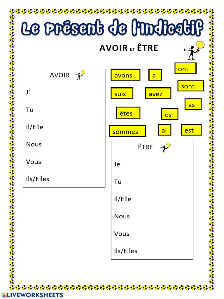 Verbes irréguliers Avoir et Être | PDF