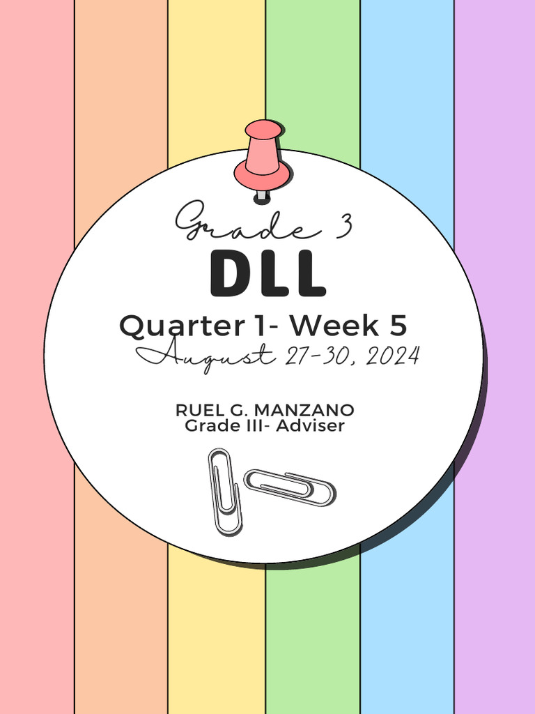 Teacher Planner in Colorful Pastel Rainbow Style | PDF