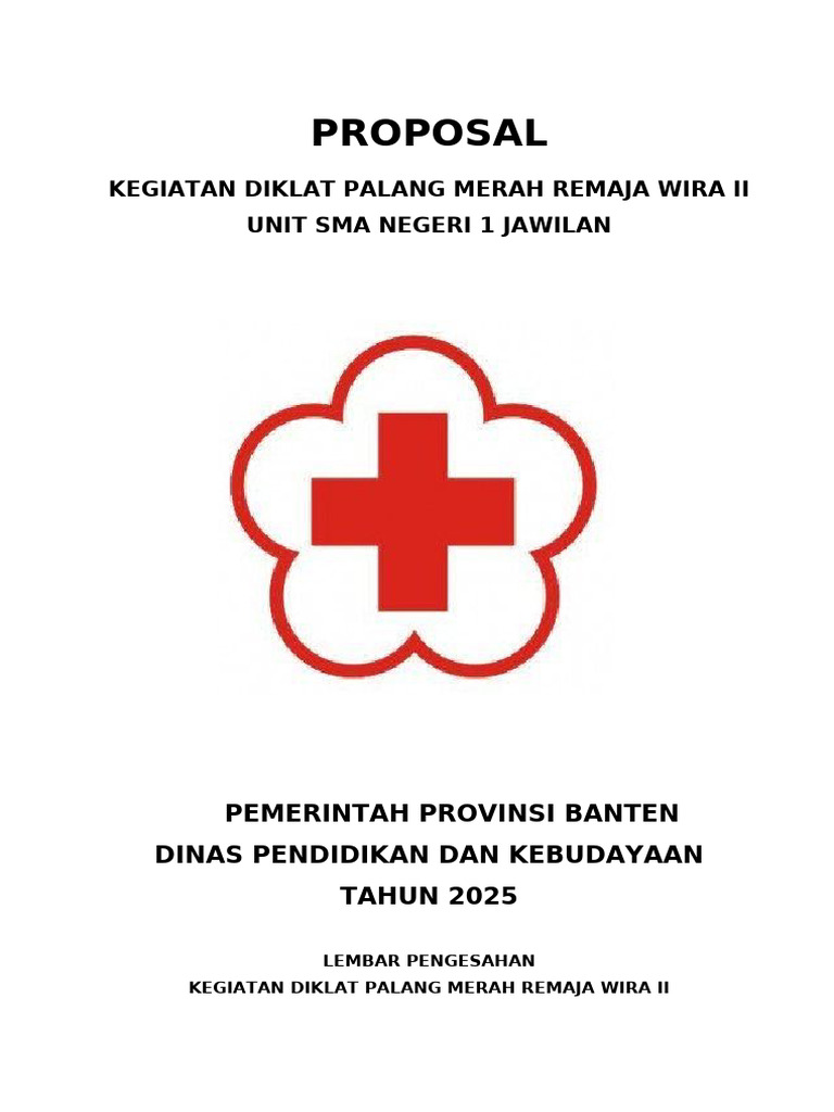 Diklat PMR Wira II SMAN 1 Jawilan 2025 | PDF