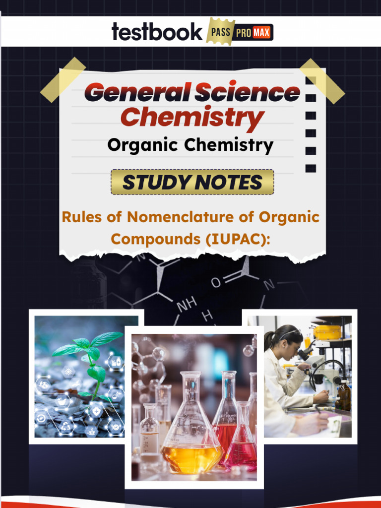 Rules of Nomenclature of Organic Compounds (IUPAC) | PDF