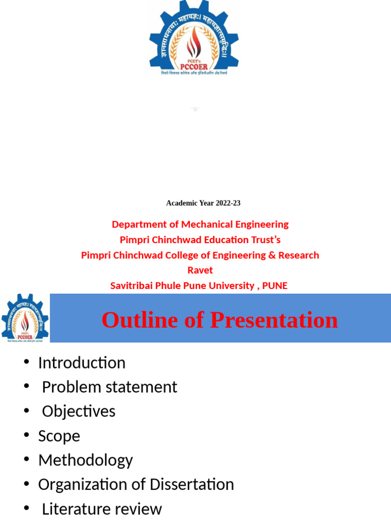 BE Project Stage I Review I PPT Template | PDF