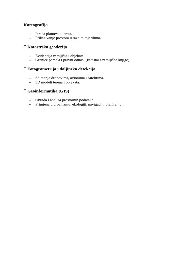 Geodezija 4 | PDF