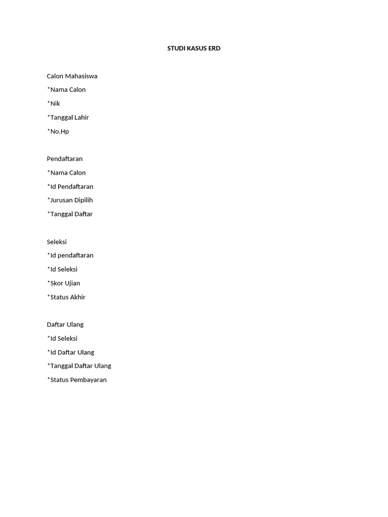 Studi Kasus Erd Lara Putri Ramadhani (3) | PDF