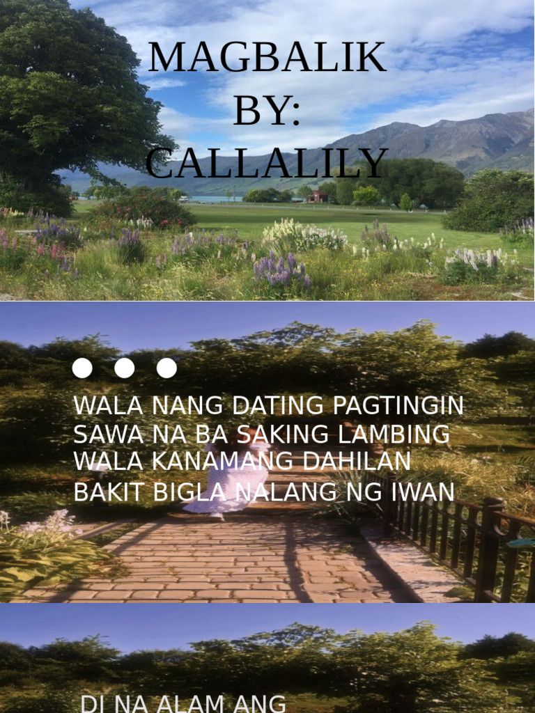 MAGBALIK | PDF