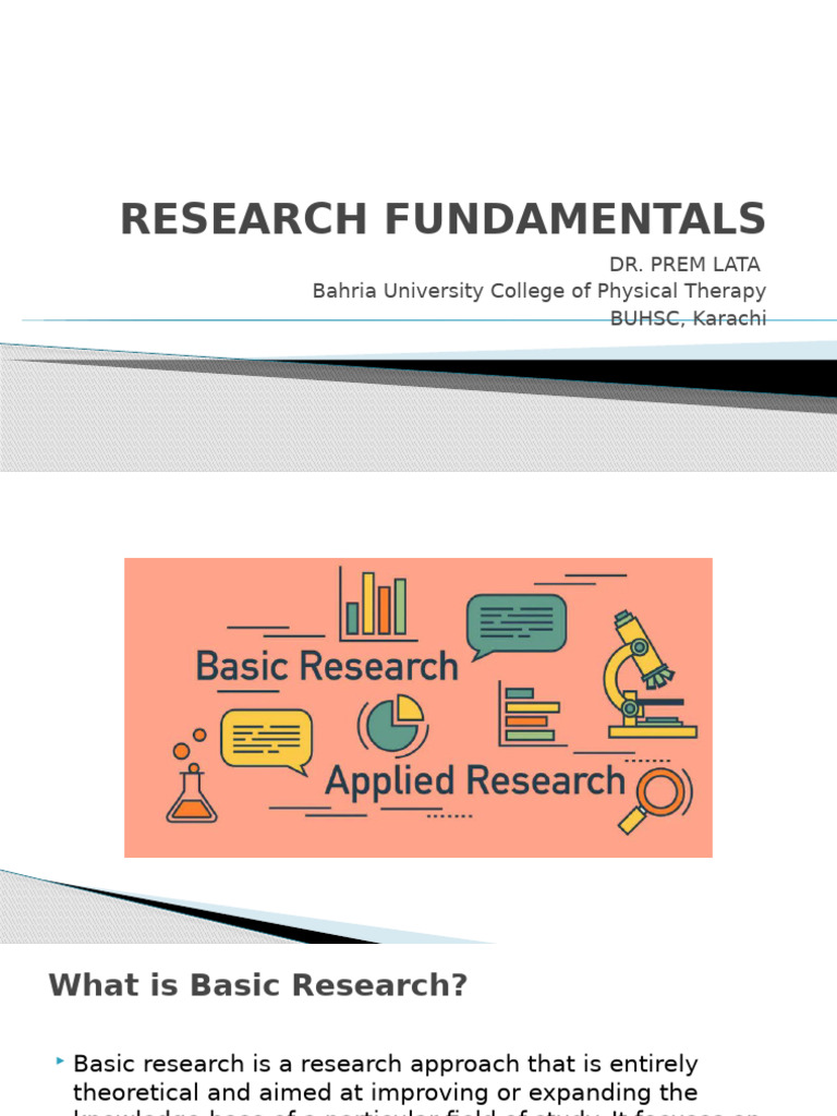 Lec 3 Basic and Applied Research 17092025 115536am | PDF | Methodology ...
