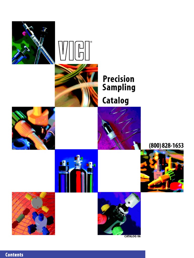 Valco Cheminert - VICI - Resolution Systems | PDF | Syringe | Valve
