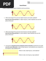 Labeling Parts of a Wave Worksheet | PDF