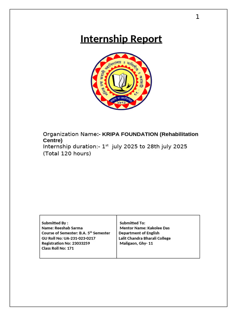 Kripa Foundation | PDF