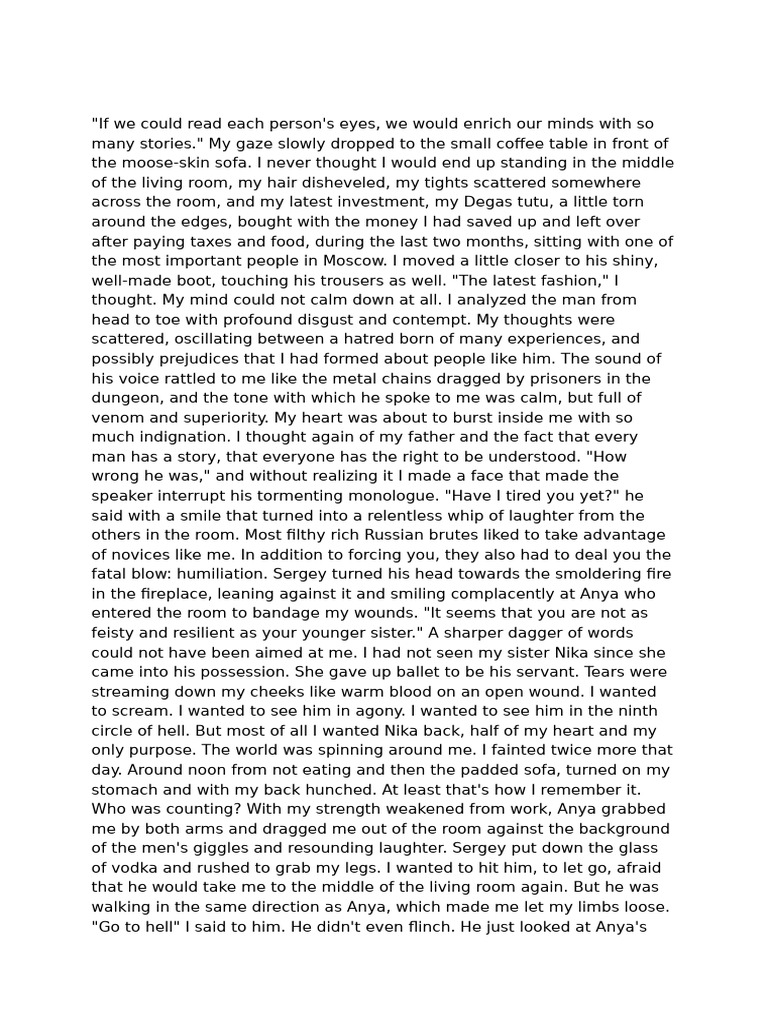 If We Could Read Each Person | PDF