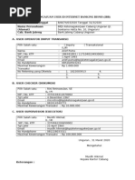 Form Perubahan Dan Penutupan IBC v.1 | PDF