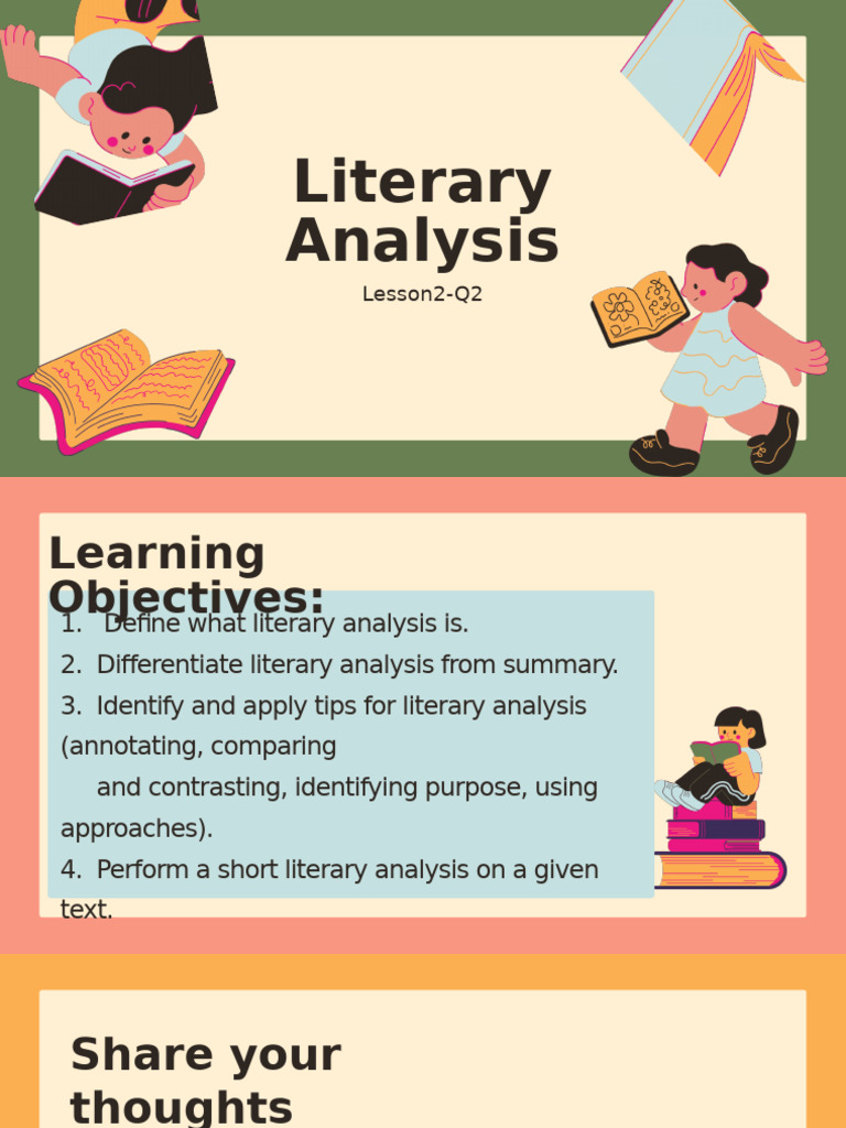 Understanding Literary Analysis Techniques | PDF | Maya Angelou ...