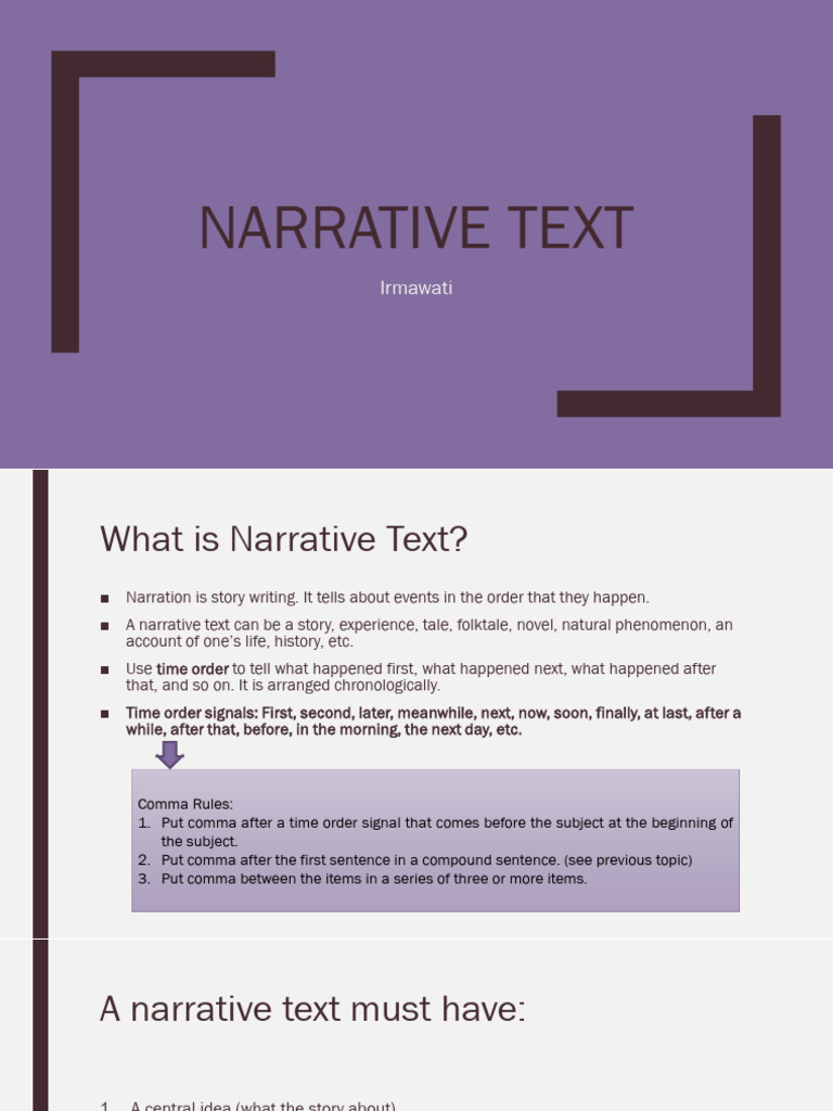 Understanding Narrative Text Structure | PDF