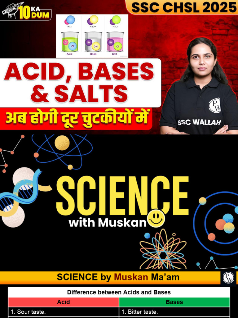10 Min Acid Bases | PDF