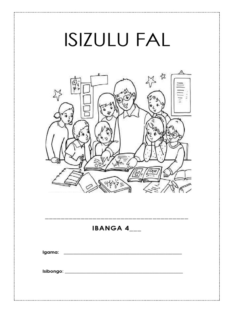 Grade 4 IsiZulu FAL Term 3 Workbook | PDF | Adverb | Semantic Units