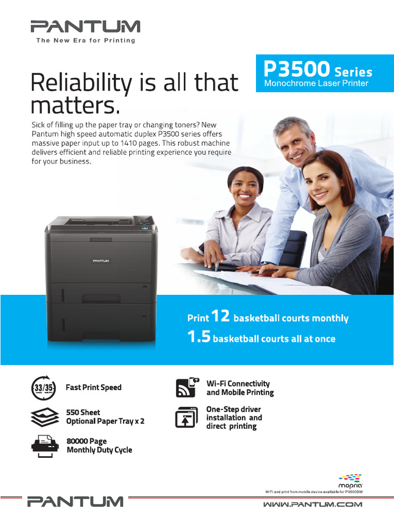 Pantum p3500 - Data-Sheet | PDF