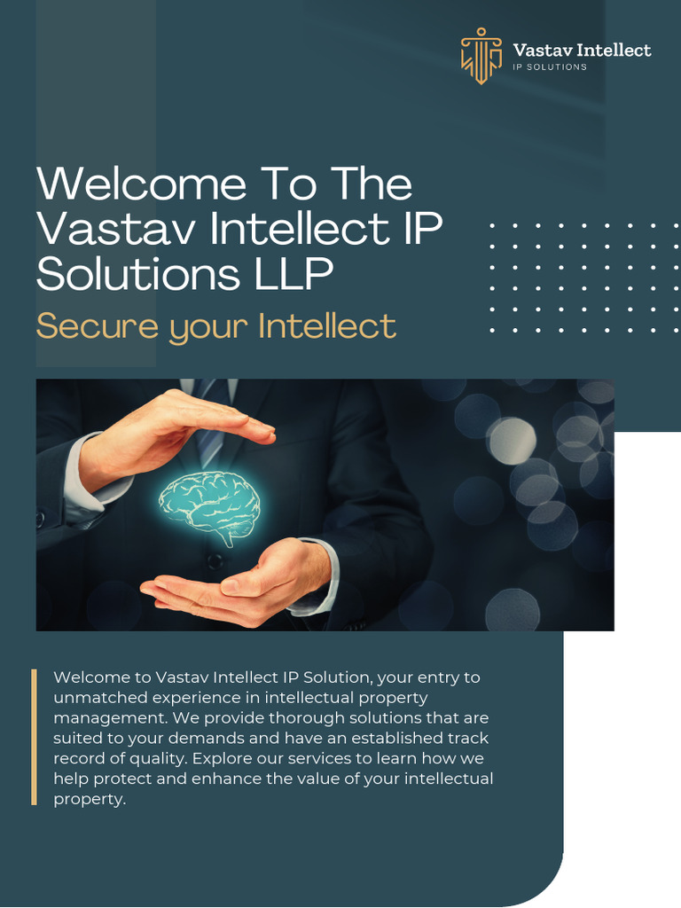 Vastav Intellect Brochure VIIS LLP | PDF | Intellectual Property ...
