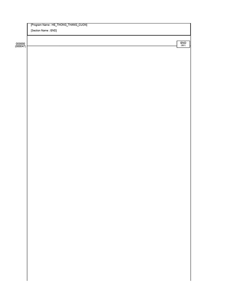 (Program Name: HE - THONG - THANG - CUON) (Section Name: END) | PDF