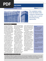 Manar Steel Waler Formwork System | PDF | Beam (Structure) | Concrete