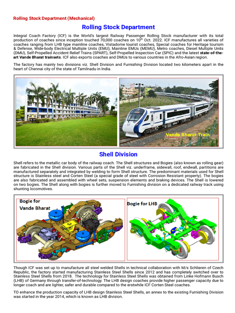 Indian Railways Portal | PDF | Rolling Stock | Rail Transport